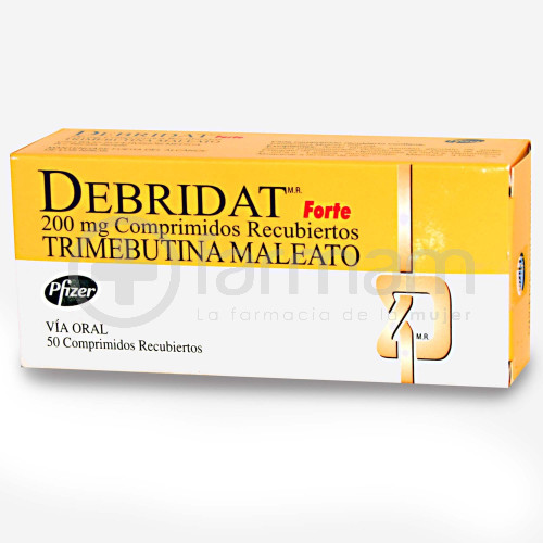 Debridat Forte Comprimidos 200 Miligramos 50 - Farmam.cl