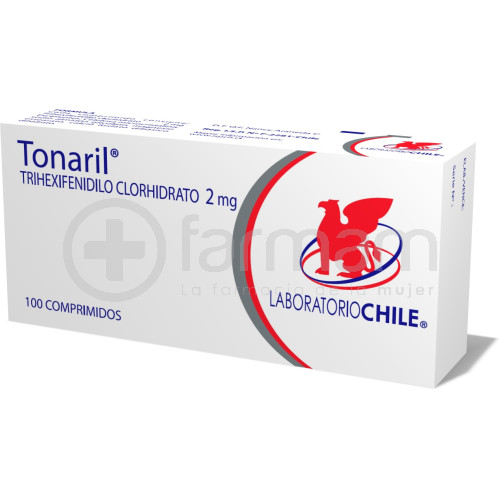 Tonaril Comprimidos 2 Miligramos 100 - Farmam.cl