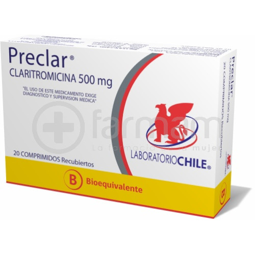 Preclar Comprimidos 500 Miligramos 14 - Farmam.cl