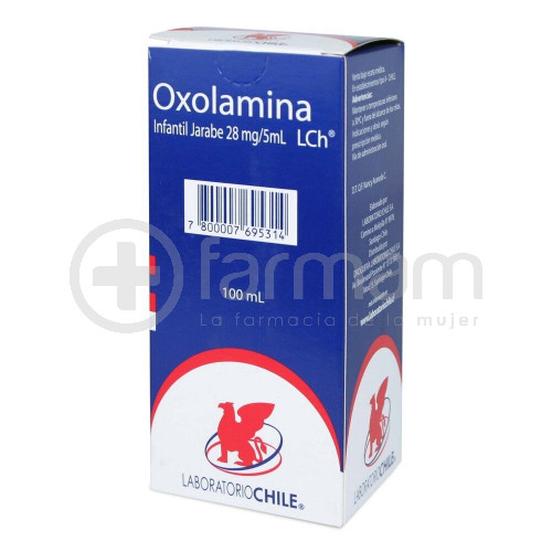 Oxolamina Pediatrico Jarabe 28Mg. 100Ml.* - Farmam.cl