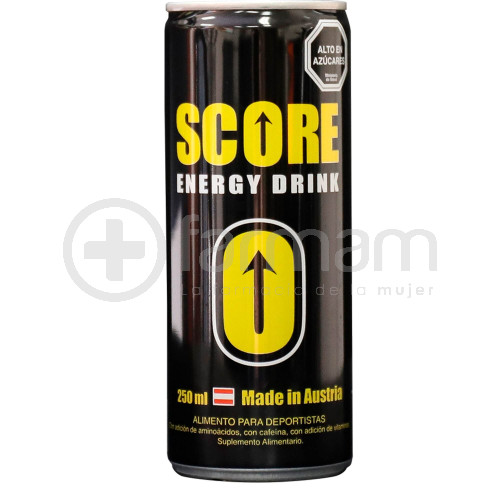 Score Energy Drink Bebida Energetica Alimento Para Deportista 250Ml ...