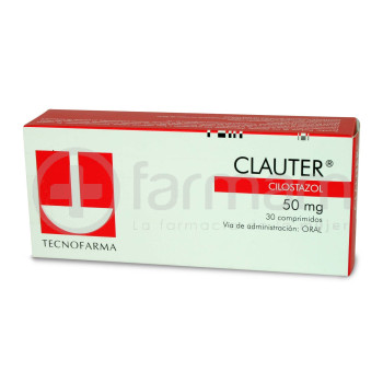 Clauter Comprimidos 50 Miligramos.30 - Farmam.cl