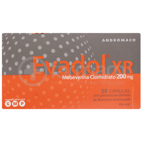 Evadol Xr Capsulas Con Granulos Recubiertos De Liberación Prolongada ...