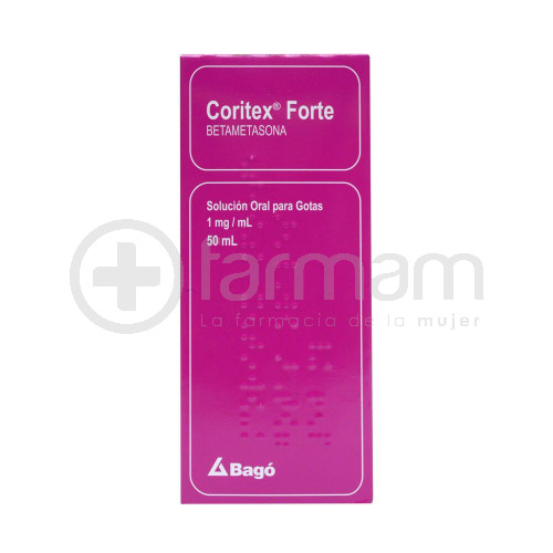 Coritex Forte Solucion Para Gotas Orales 1Mg/Ml.50Ml - Farmam.cl