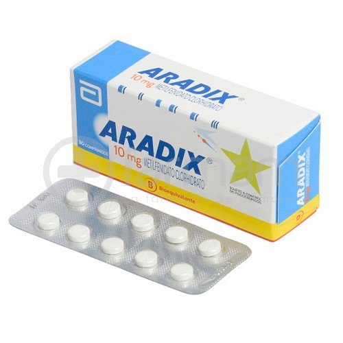 Aradix Comprimidos 10 Miligramos 30 - Farmam.cl